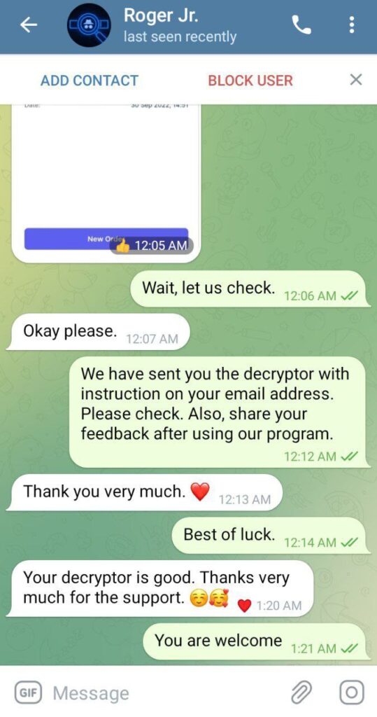 Universal Decryptor – guaranteed Ransomware Removal